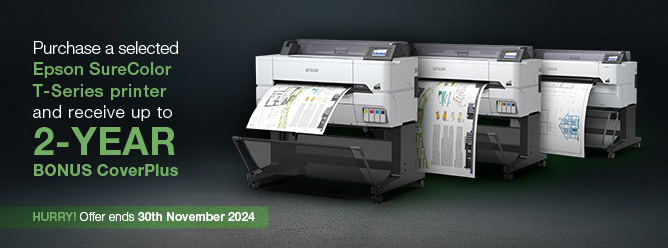Epson Australia - SureColor T-Series Bonus CoverPlus Promotion